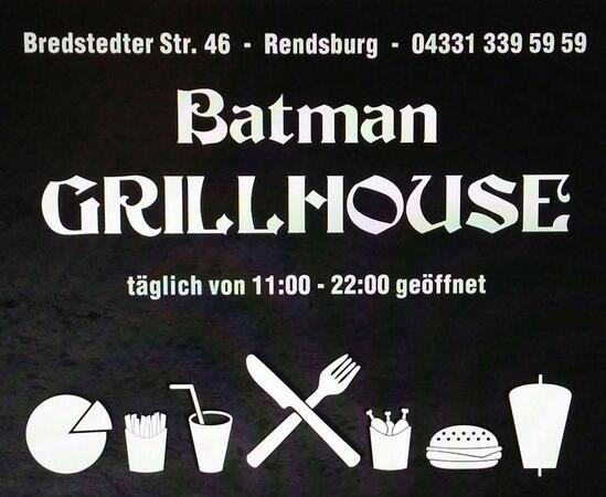 Speisekarte von Batman Grill House pizza, Rendsburg