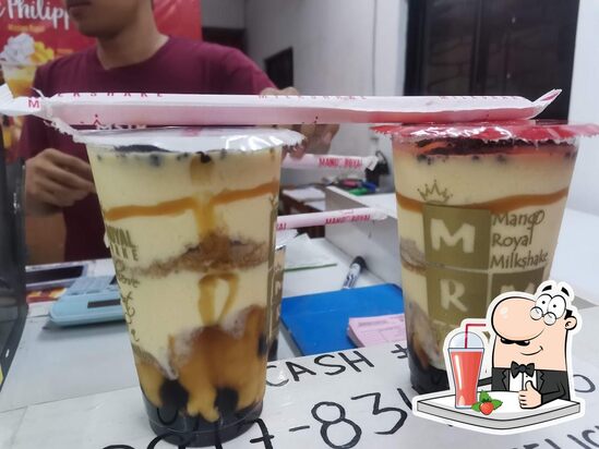 Menu at Mango Royal Milkshake - Halang cafe, Calamba