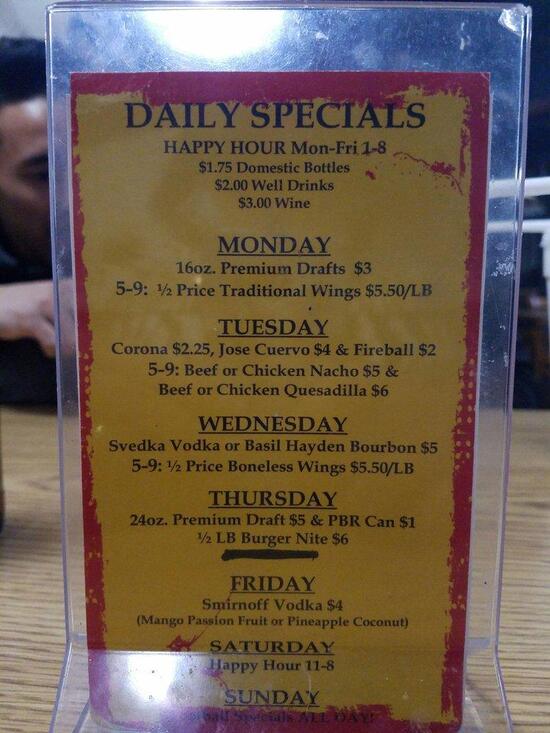 Menu at Wing King Kempsville restaurant, Virginia Beach, Centerville ...