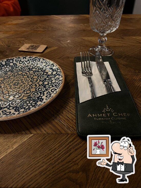 Menu at Ahmet Chef restaurant, Casablanca