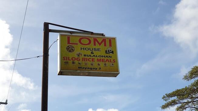 Menu at Lomi house & bulalo restaurant, Tanay