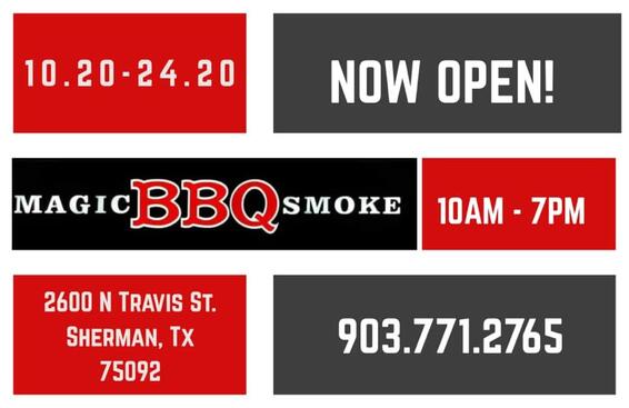 Magic Smoke BBQ, 2600 N Travis St in Sherman - Restaurant menu and reviews