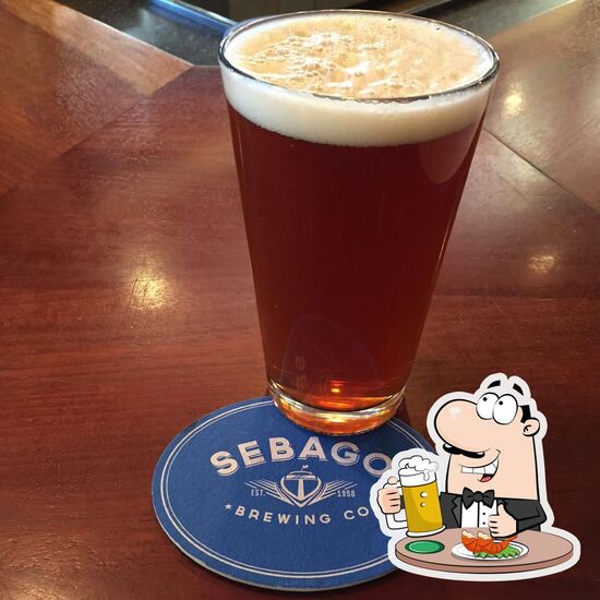Menu at Sebago Brewing Company Brewpub, Portland, 211 Fore St