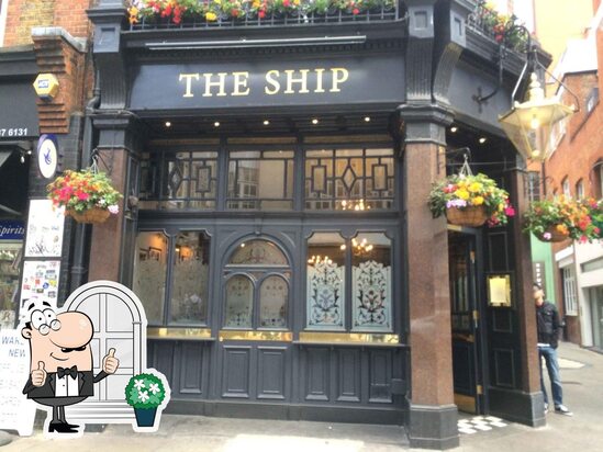 Menu at The Ship, Soho pub & bar, London, 116 Wardour St