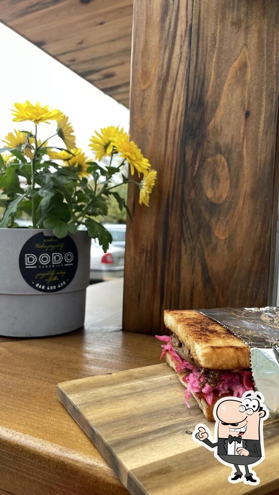 Menu at dodo sandwich restaurant, Podgorica