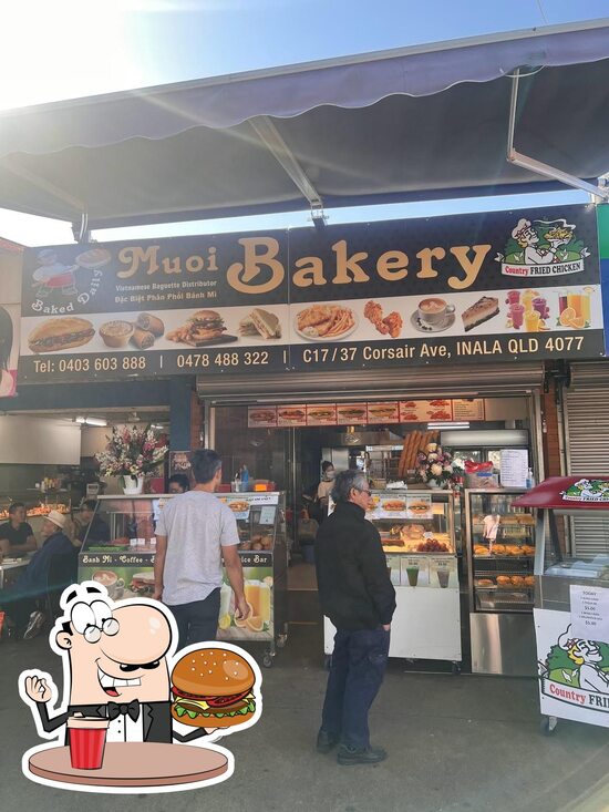 Menu at Muoi Bakery, Inala