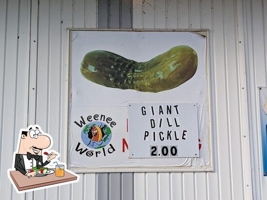 Menu at Weenee World fast food, New Castle