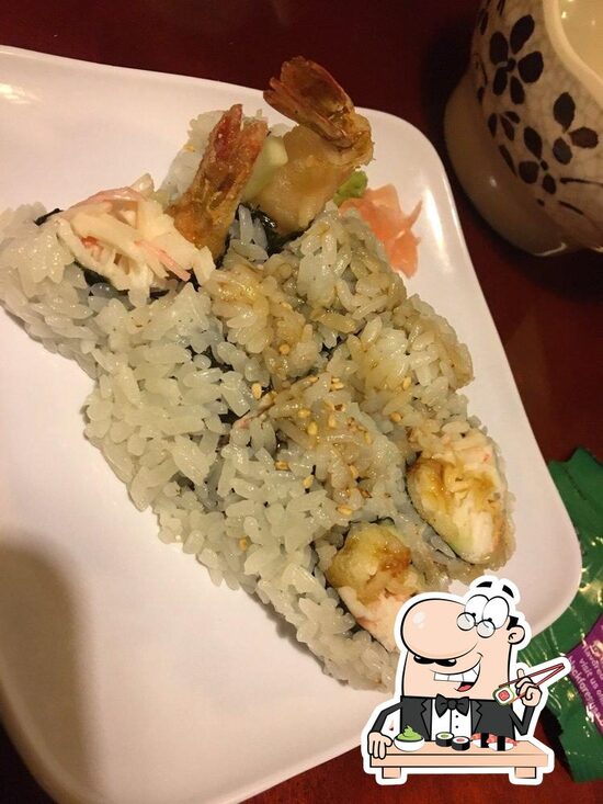 Menu at Kyoto Japanese Cuisine restaurant, DeRidder