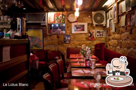 Le Lotus Blanc restaurant, Paris, 45 Rue de Bourgogne - Restaurant menu ...