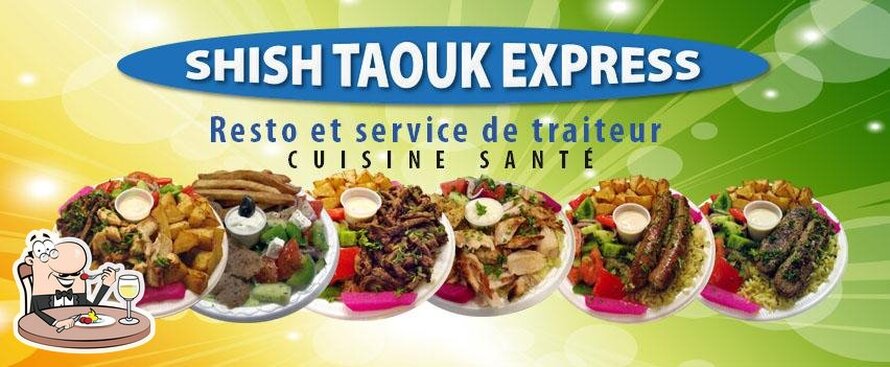 Carta del restaurante Shish Taouk Express, Quebec, Chemin Ste-Foy