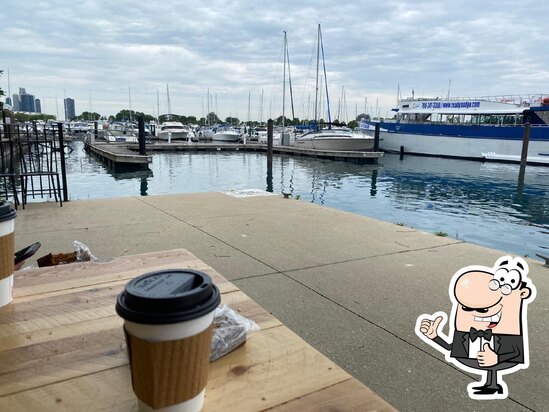 Menu at Dockside Cafe, Chicago