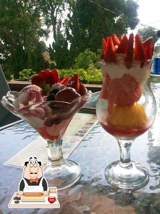 Menu at Rit's Bandoeng Ice Cream desserts, Bandung