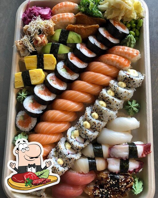 Menu at Tako Sushi Bar, Gothenburg