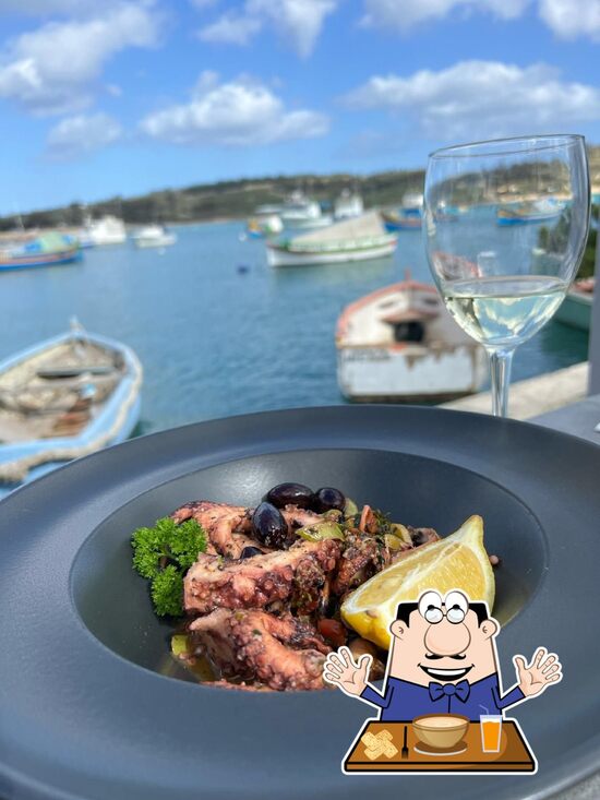 Menu at Harbour by Johann restaurant, Marsaxlokk