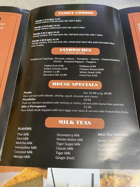 Pork Chops BBQ - Middlesex in Middlesex - Restaurant menu and reviews