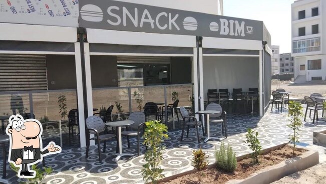 Menu at Snack BIM restaurant, Agadir
