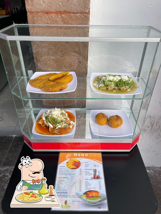 Menu at El Pilón, Santiago de Querétaro