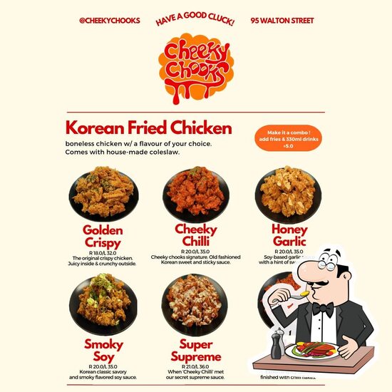 Cheeky Chooks, Whangarei - Restaurant menu, prices and reviews