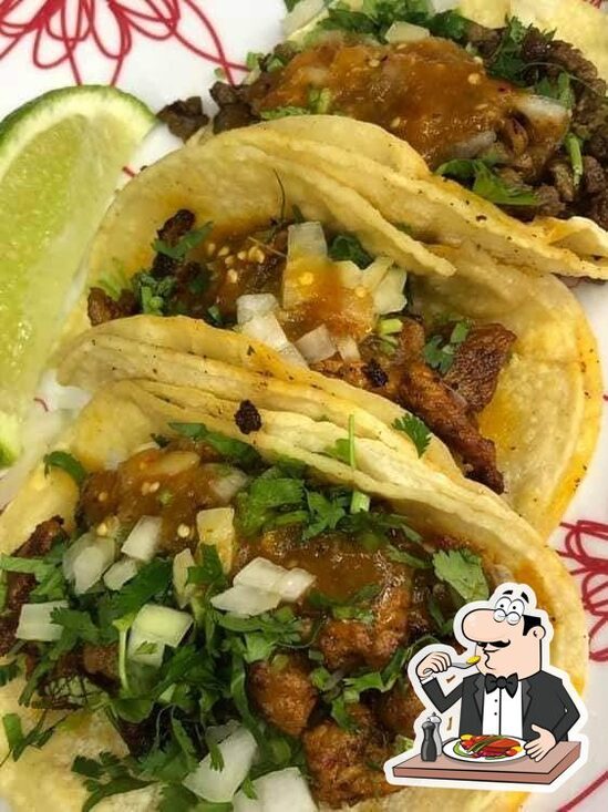 Menu at La Rosa Taco Truck, Kent