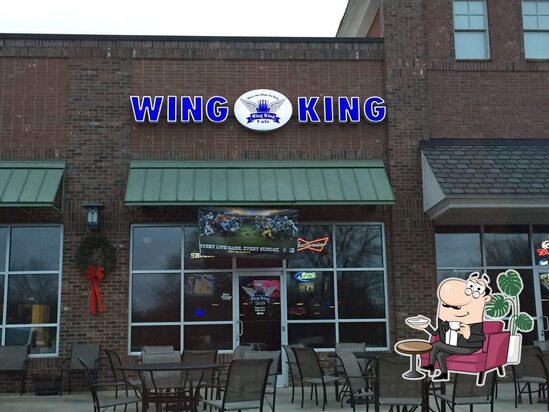 Menu at Wing King Cafe Fort Mill SC, Fort Mill, 200 N Dobys Bridge Rd #164