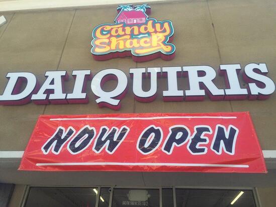 Menu at Candy Shack Daiquiris pub & bar, Houston, 840 Fm 1960 Rd E