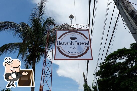 Menu at Heavenly Brewed Cafe, Bacolod