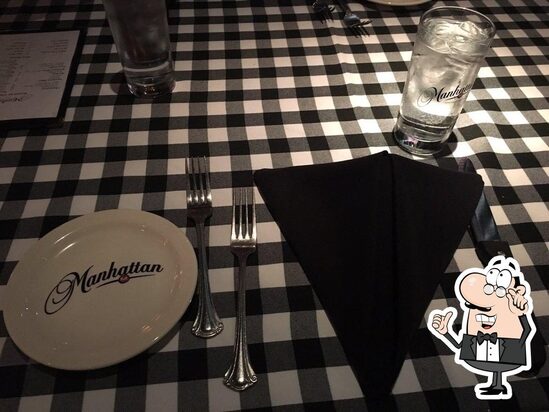 Menu at Manhattan Steakhouse & Bar, Fresno