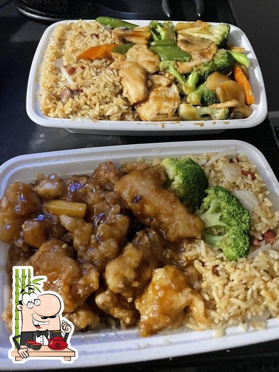 Menu at King's Wok restaurant, Freeport