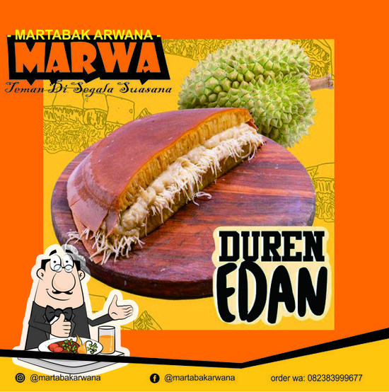 Menu at Martabak Durian Arwana restaurant, Air Jamban