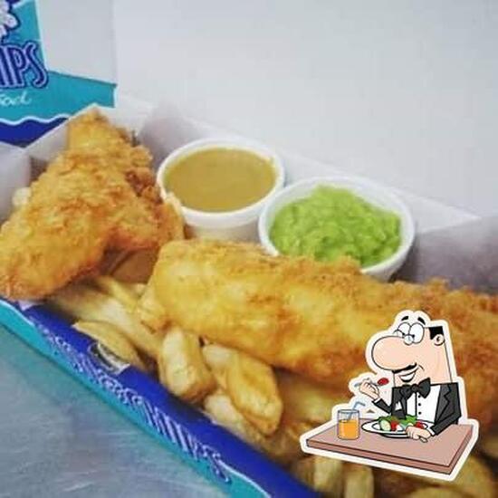 Menu at New Dolphin Fish Bar, Merthyr Tydfil
