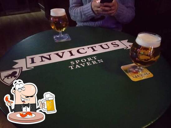 Carta del pub y bar Invictus Sport Tavern, Zaragoza