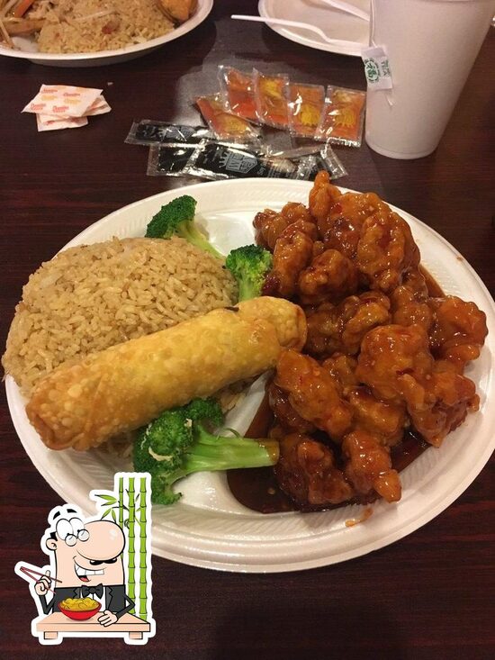 Menu at China Bay restaurant, Elyria