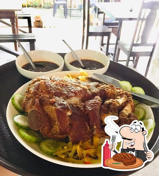 Menu at Mangrove Cafe, Gubat