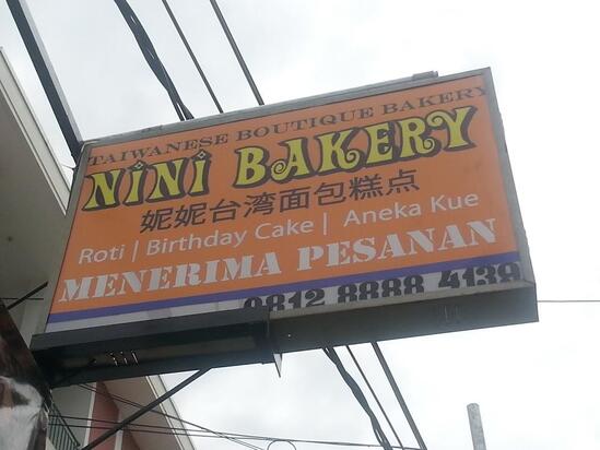 Menu at Nini Bakery, North Jakarta, Jl. K Tlk. Gong No.2AA 3
