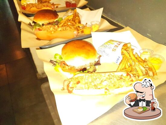 Menu at Fresh burger & Burritos restaurant, Nice