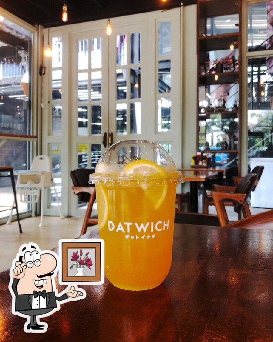 Menu at Dat Wich Cafe, Bangkok