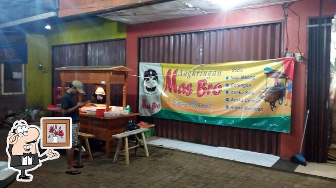 Menu at Angkringan Mas Bro cafe, Depok