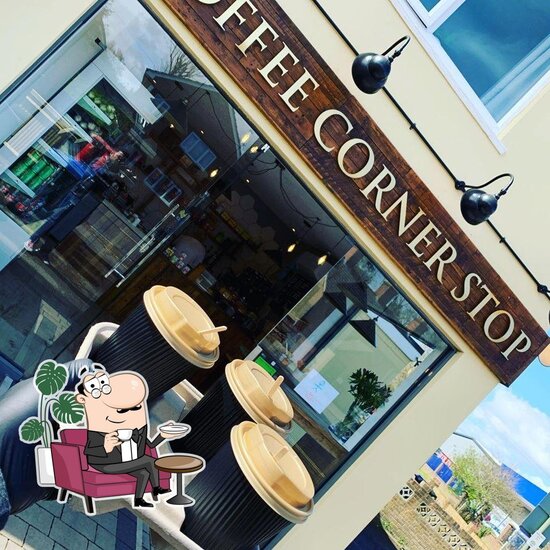 Menu at Coffee Corner Stop. cafe, West Byfleet