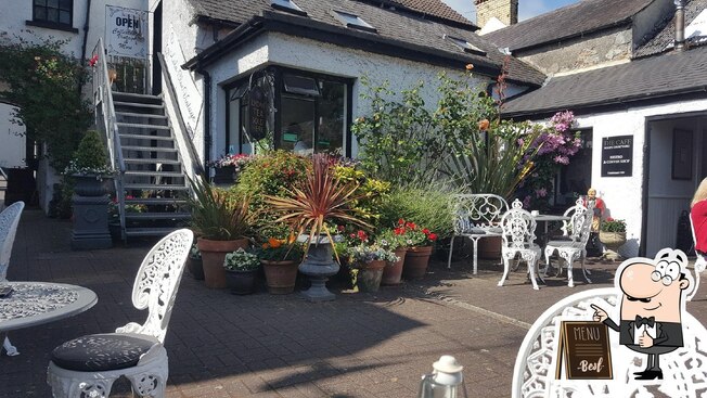 Menu at Hoops cafe, Greyabbey