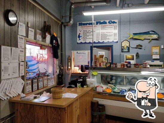 Menu at Huron Fish restaurant, Saginaw