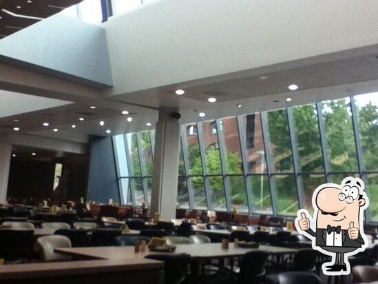 Menu at Runk Dining Hall cafeteria, Charlottesville
