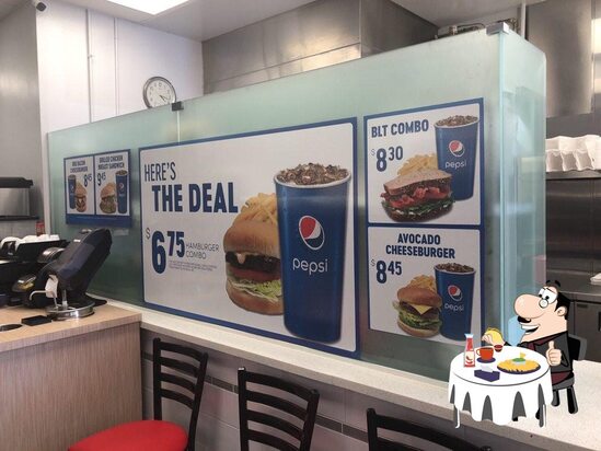 Menu at The Burger Stop restaurant, Norwalk