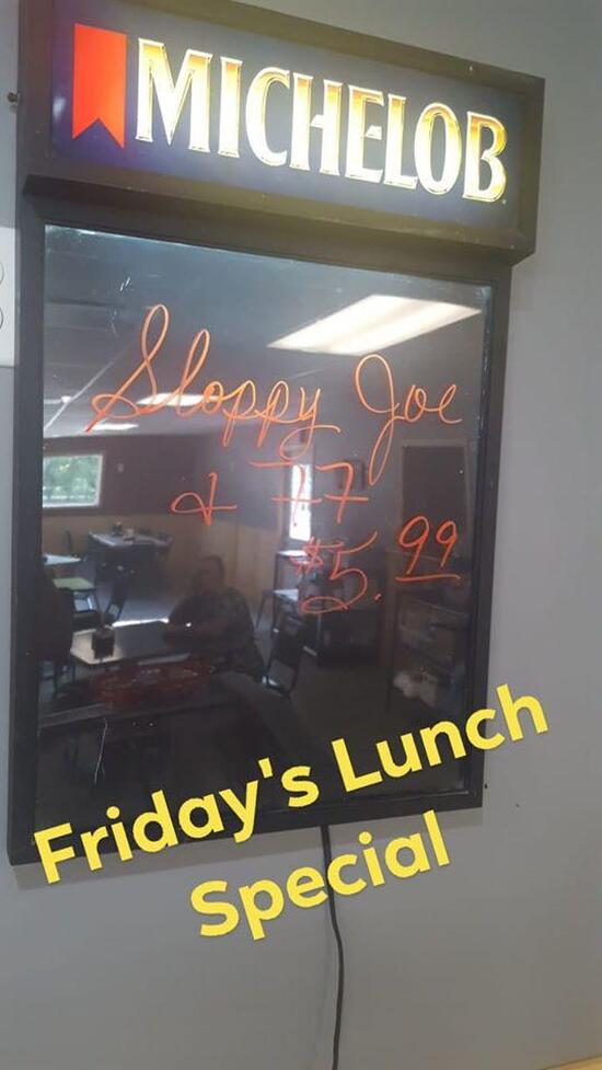 Menu at Mamas Place pub & bar, Oquawka