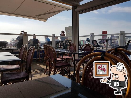 Menu at Le France restaurant, Le Havre, Boulevard Albert 1er