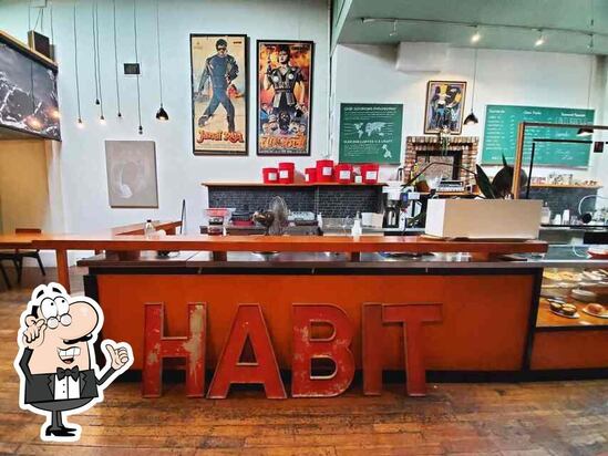Menu at Habit Coffee cafe, Victoria, 808 Yates St