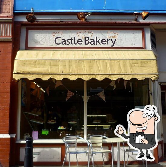 Menu at Castle Bakery, Holyhead