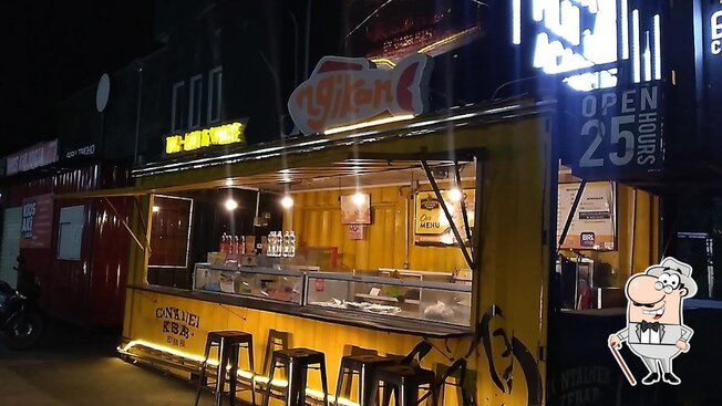Menu at Container Kebab by Baba Rafi - SPBU Timoho, Yogyakarta