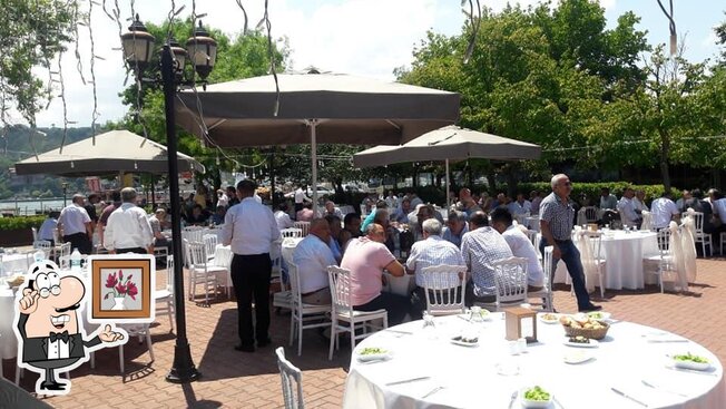 Menu at Riva Restaurant, Istanbul