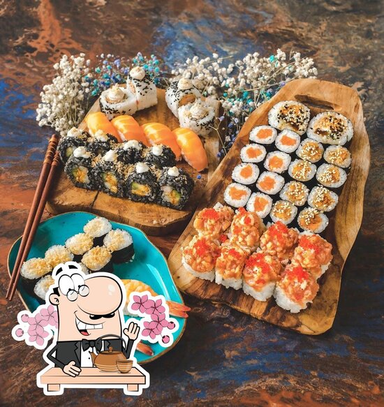 Menu at Sushi World restaurant, Częstochowa