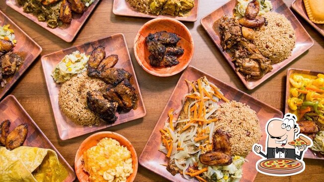 Menu at Calabash Caribbean Grill restaurant, Columbia